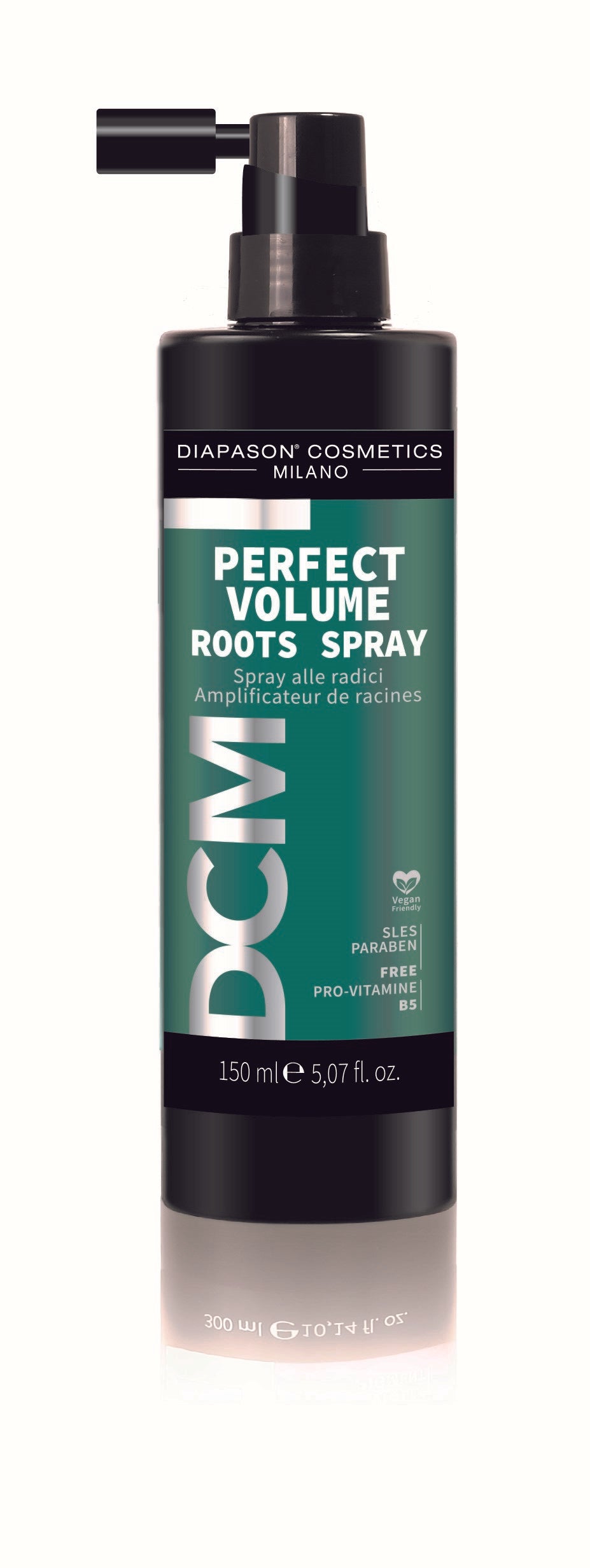 DCM PERFECT VOLUME ROOTS SPRAY. APIMTĮ DIDINANTIS PURŠKIKLIS. – SHADE CITY